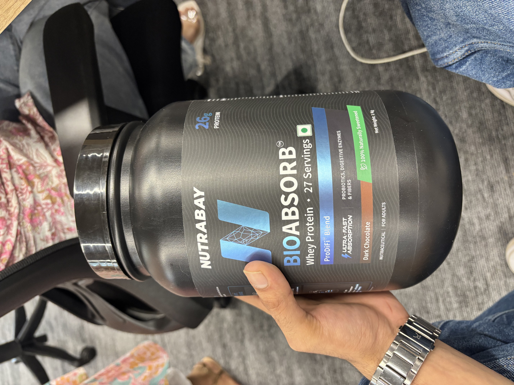 Latest Nutrabay BioAbsorb™ Whey Protein Powder, 26g Protein Per Serving ...