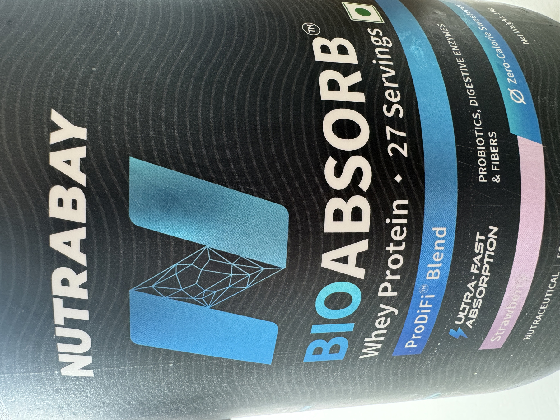 Latest Nutrabay BioAbsorb™ Whey Protein Powder, 26g Protein Per Serving ...