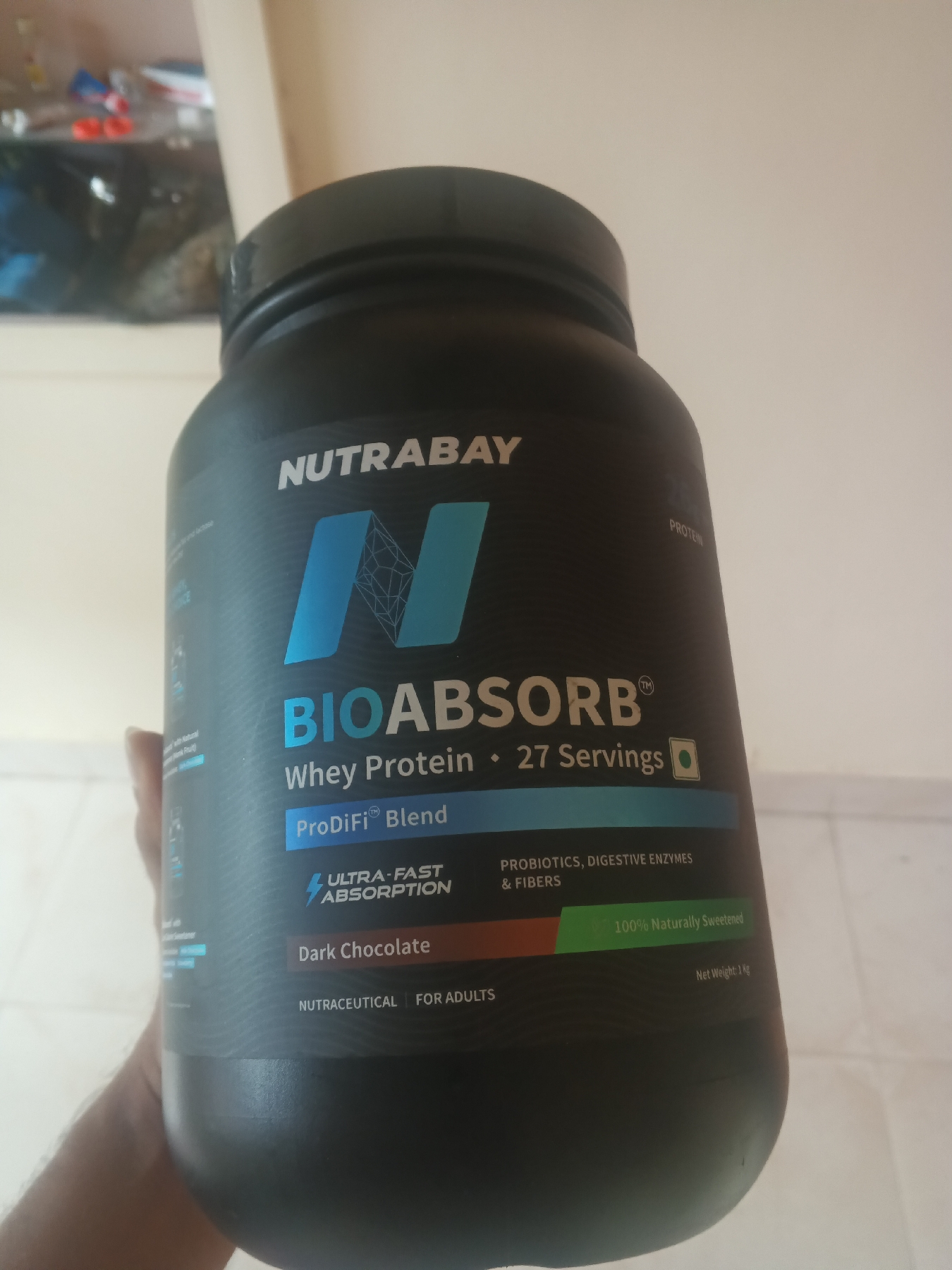 Latest Nutrabay BioAbsorb™ Whey Protein Powder, 26g Protein Per Serving ...