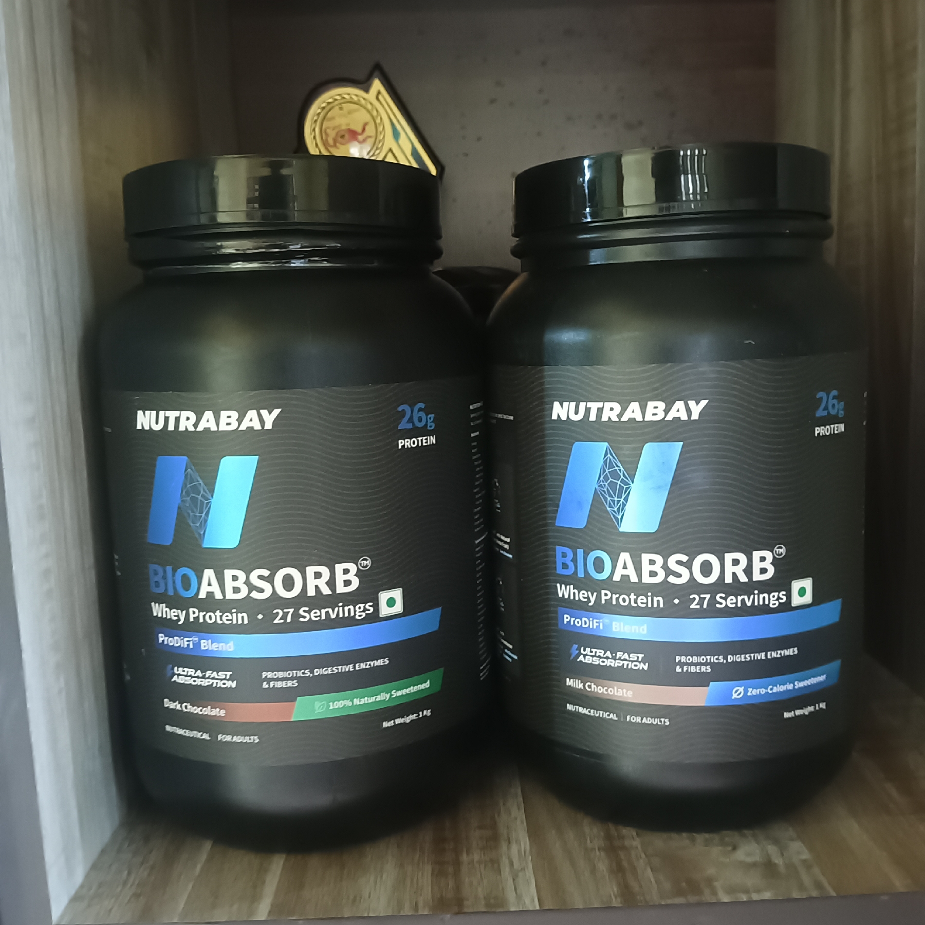 Latest Nutrabay BioAbsorb™ Whey Protein Powder, 26g Protein Per Serving ...