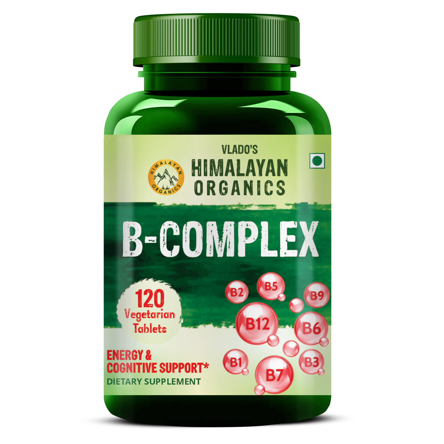 Vlado’s Himalayan Organics B- Complex Supplement - Support Cognitive ...