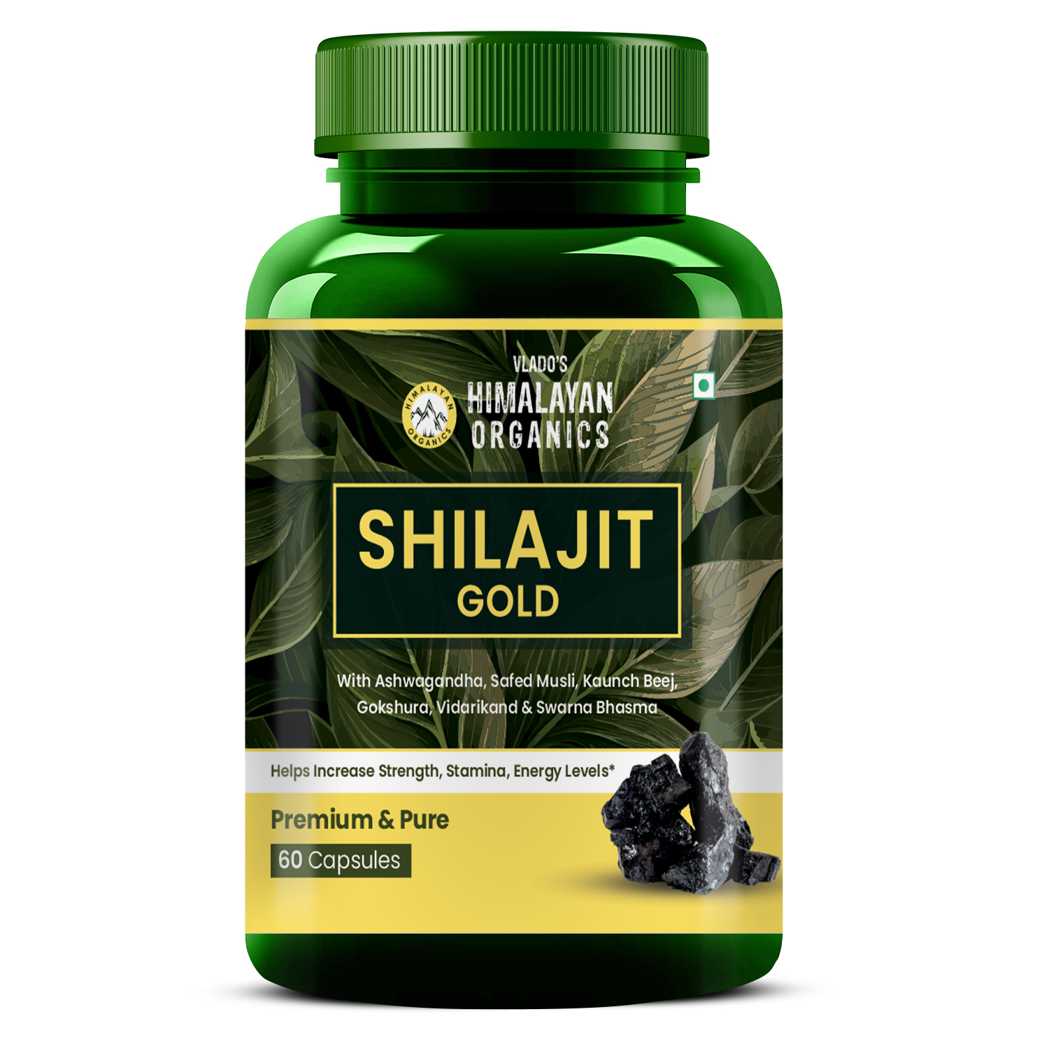 Vlado's Himalayan Organics Shilajit Gold | NUTRABAY™