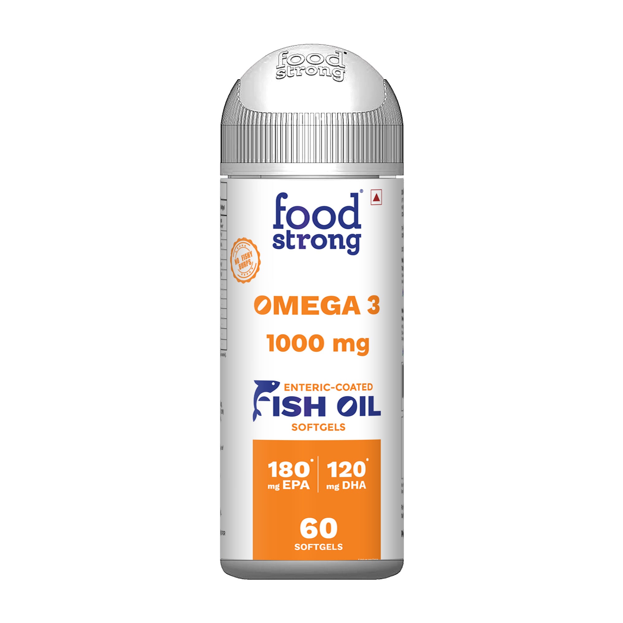 Food Strong Omega 3 Fish Oil | 1000 mg | NUTRABAY™