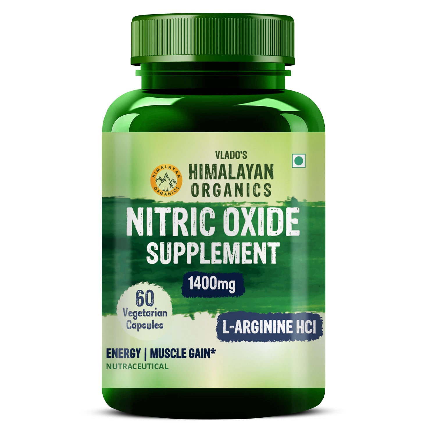 Vlado’s Himalayan Organics Nitric Oxide Supplement with L- Arginine HCL ...