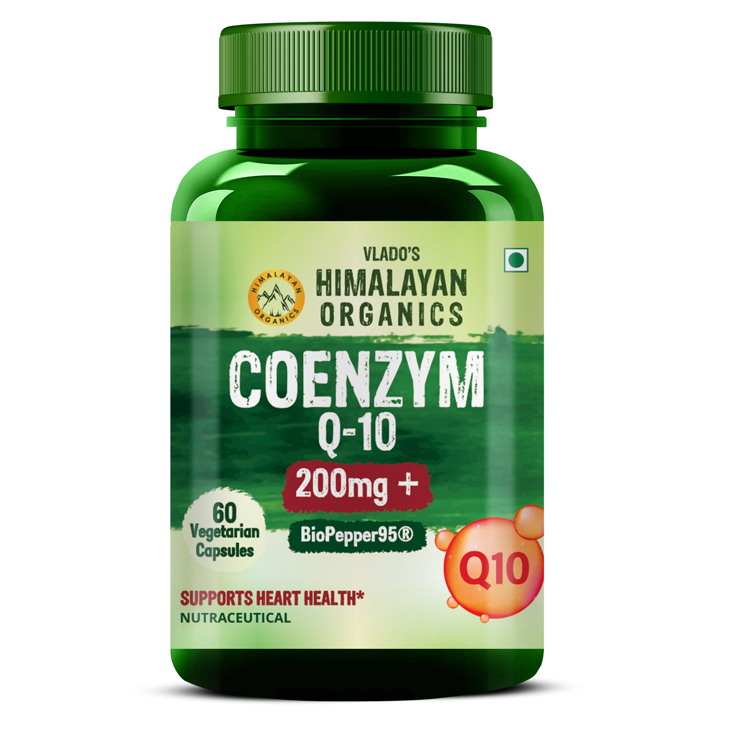 Vlado’s Himalayan Organics COENZYME Q-10 200Mg+ | NUTRABAY™