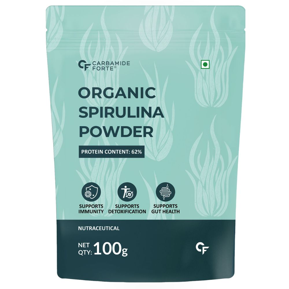 Carbamide Forte 100% Organic Spirulina Powder - Plant Based Protein ...